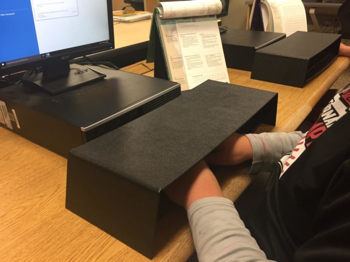 Plastic Typing Book Stand For Keyboarding | Plastic Perfection